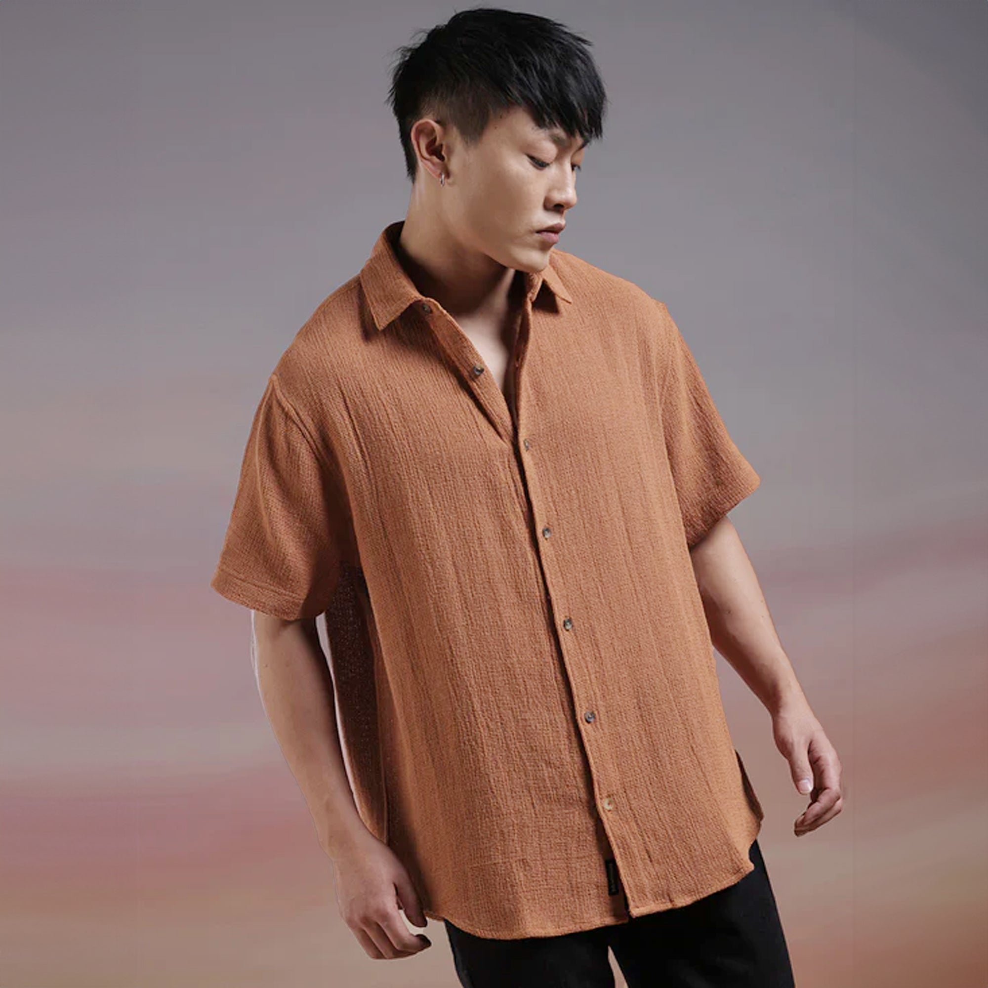 Shop Textured Shirts | Mens Textured Shirts Online | Wrogn
