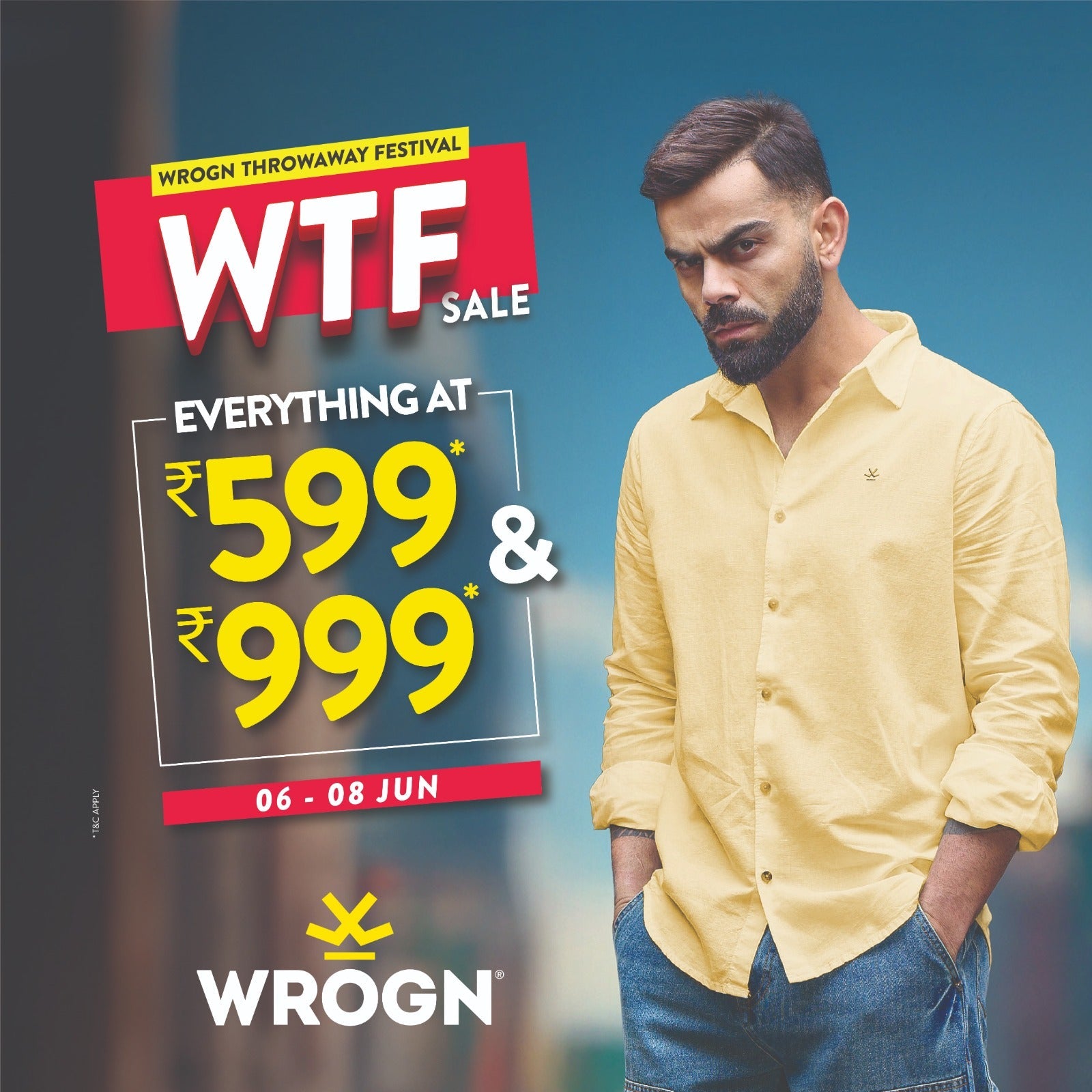 WTF Sale, Epic Discounts: Shop Now - WROGN – Wrogn