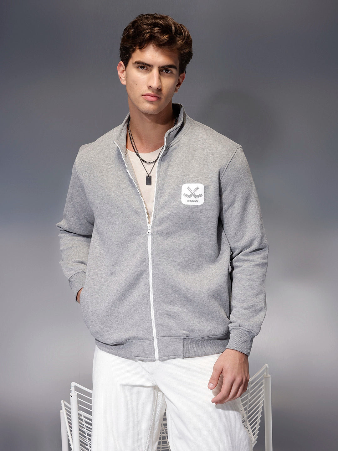 Men's Comfort Fit Sweatshirt | Grey – Wrogn
