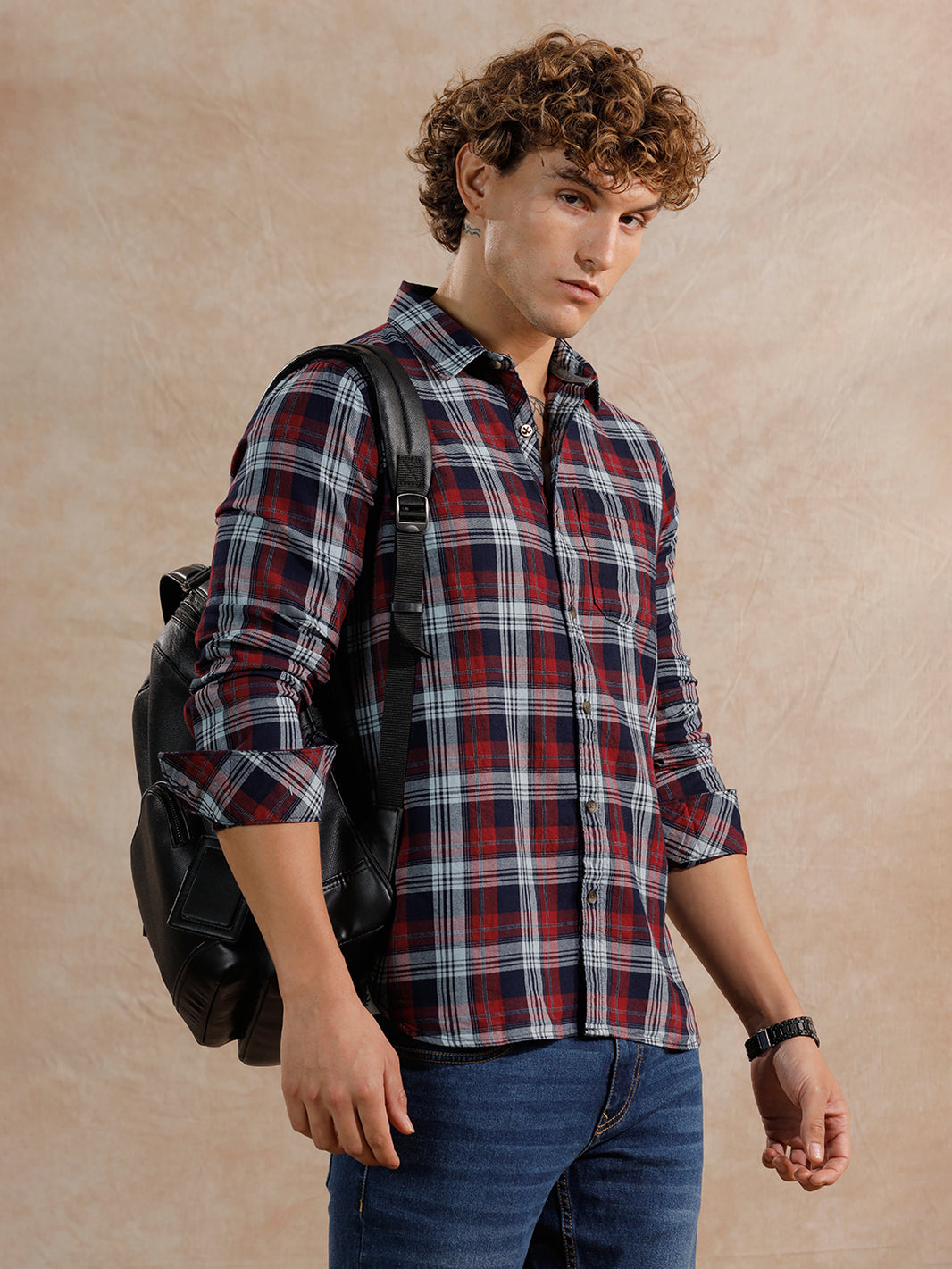 Shop Stylish Check Shirt for Men | Checkered Shirt Online | Wrogn