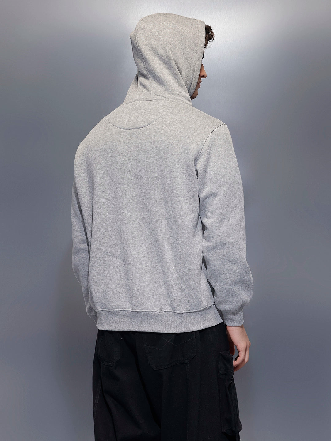 Men's Oversized Fit Hoodie | Grey – Wrogn
