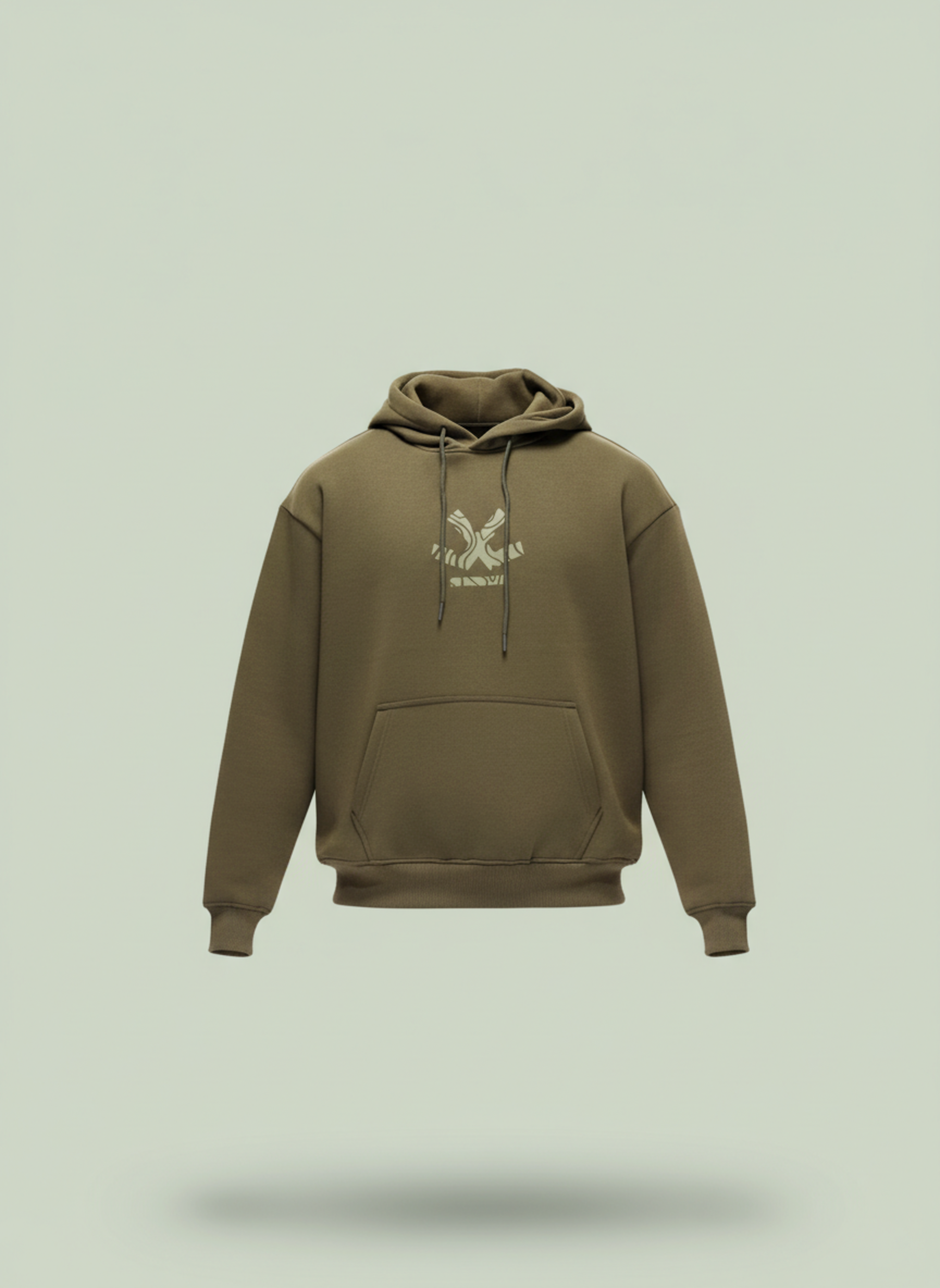 Men’s Olive Core Emblem Hoodie | Olive – Wrogn