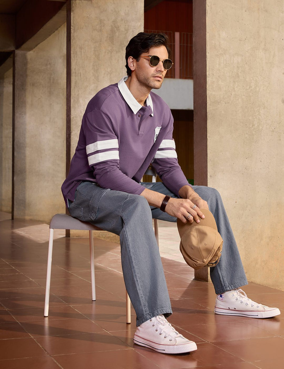 Solid Anti Fit Denim Cargo | Grey – Wrogn